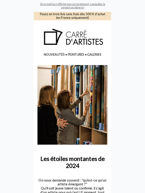 Carré d'artistes: 🎨 Voici les 20 artistes émergents de 2024 | Milled Carré d'artistes: 🎨 Voici les 20 artistes émergents de 2024 | Milled