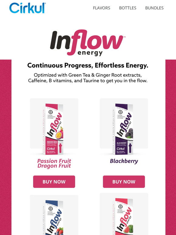 Cirkul: Discover Inflow Energy. | Milled