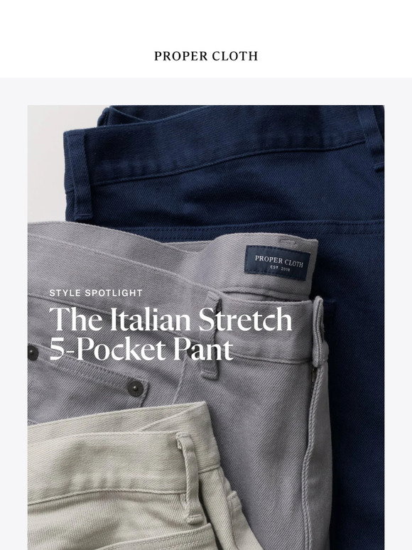Proper Cloth: The Do-It-All Pant | Milled