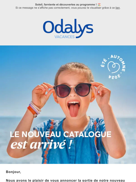 Odalys Vacances: ☀️ Nouveautés ensoleillées : Explorez notre catalogue ... Odalys Vacances: ☀️ Nouveautés ensoleillées : Explorez notre catalogue ...