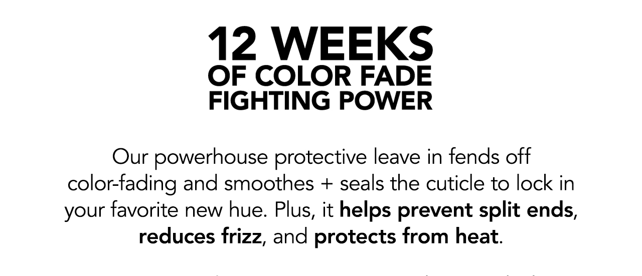 Bumble and Bumble: Fight the fade with our NEW Leave-In Seal. | Milled