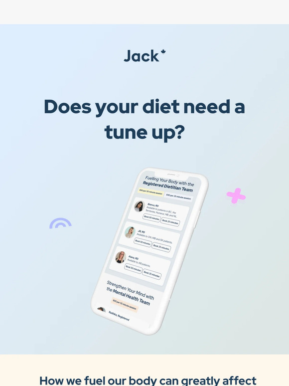 Jack Health: Need help with your diet? Chat 1 on 1 with our ...
