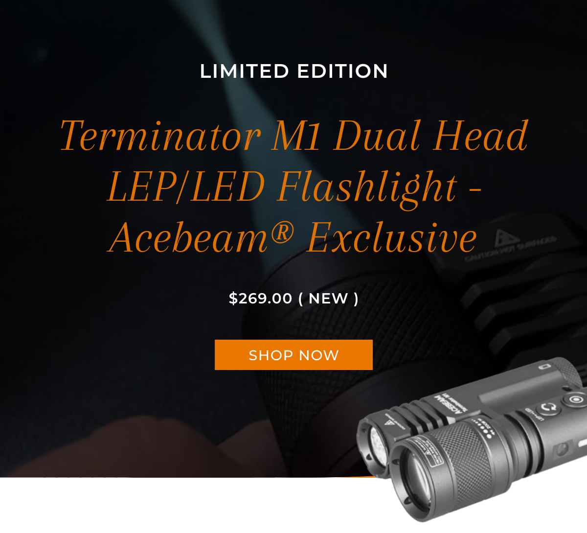 CountyComm: LED & LEP Combo 🇺🇸 Dual Light Sources at Your Fingertips | Milled