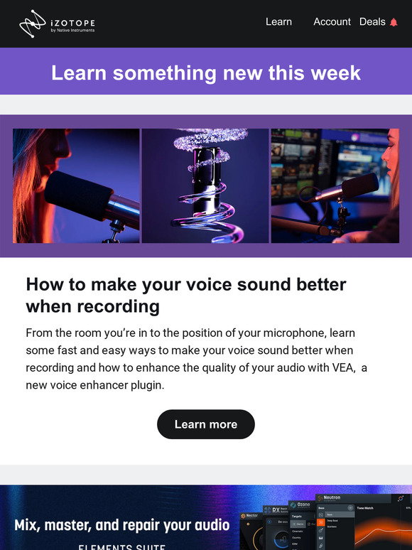 iZotope: How to fix bad voice recordings and set vocal levels with ease ...