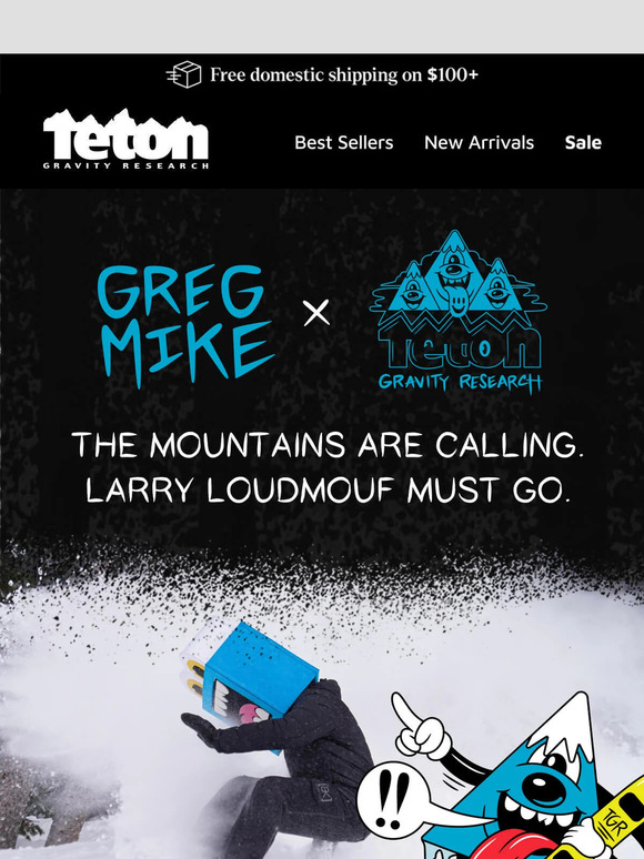 Teton Gravity Research: Take an inside look at the TGR x GREG MIKE ...