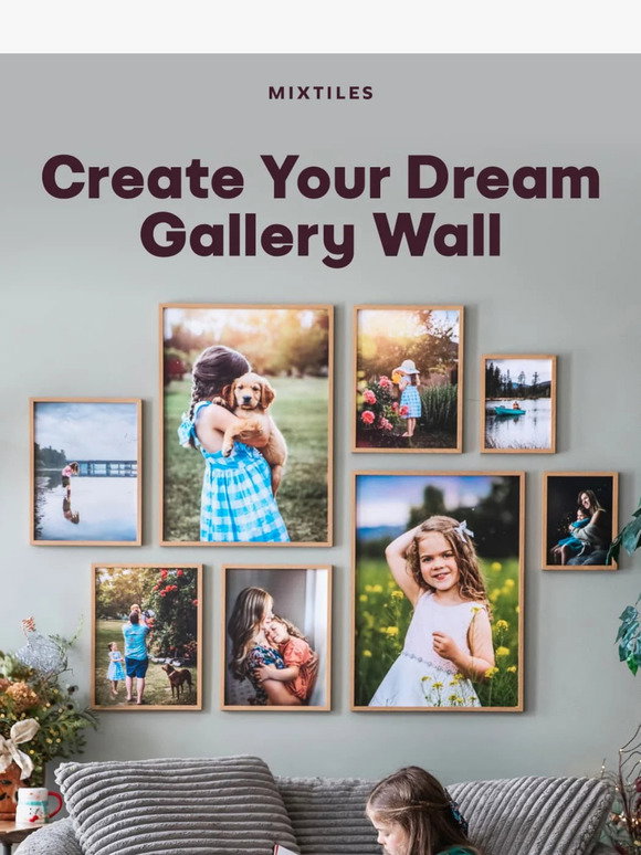 Mixtiles: Your Dream Gallery Wall | Milled