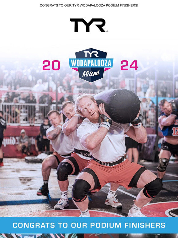 TYR Sport: TYR WZA 2024 🏆 - Celebrate Champions, Get Our Exclusive ...