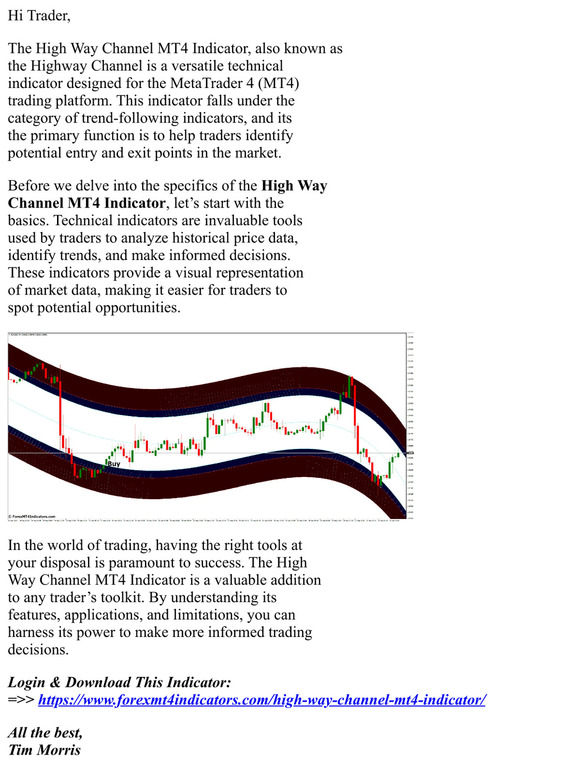 Forex MT4 Indicators: [Download] High Way Channel MT4 Indicator | Milled