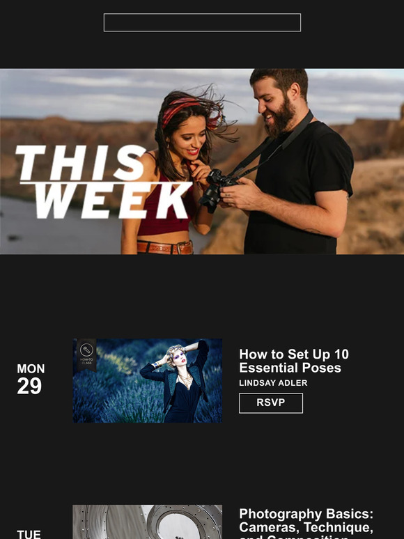 CreativeLive: Create all week for free. Your Weekly Lineup is in | Milled