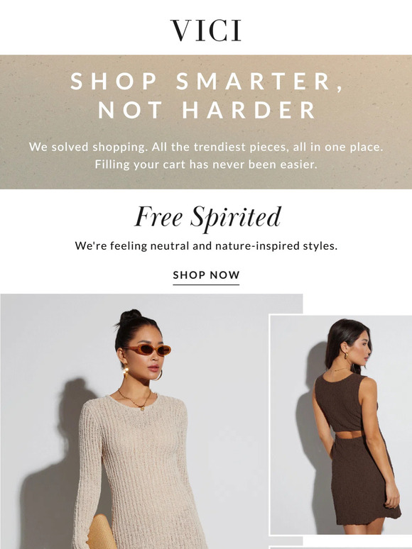 Vici: These Shops Are Trending 🔥 Dress For Your Mood | Milled