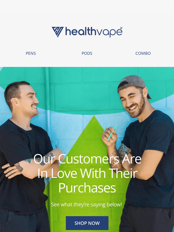 HealthVape: Customers love our vitamin-infused inhalers ♥️ | Milled