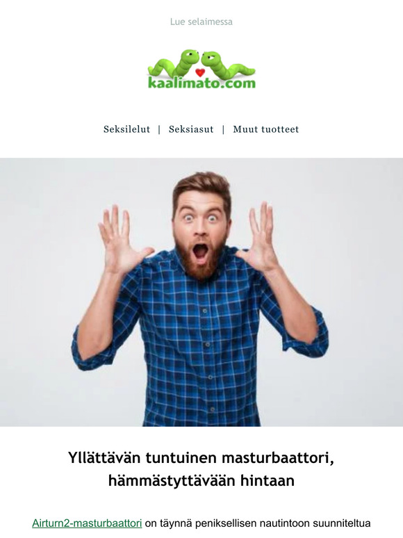 Kaalimato: Miesten suosikkimasturbaattori nyt -50% | Milled