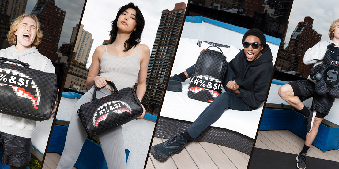 Sprayground: What the Beep 🔴 Shark Collection: Unleash Your Bold Side ...