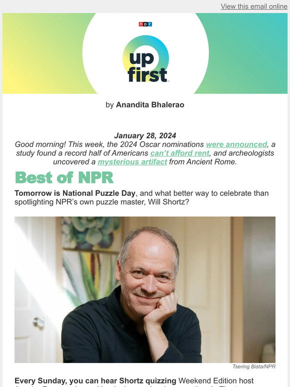 NPR: Get to know NPR’s puzzle master, Will Shortz | Milled