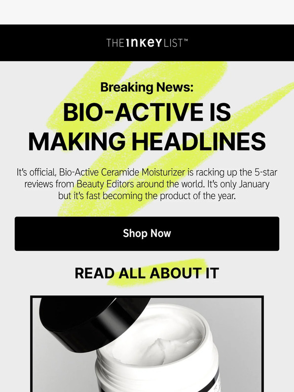 INKEY List: HOT OFF THE PRESS | Milled