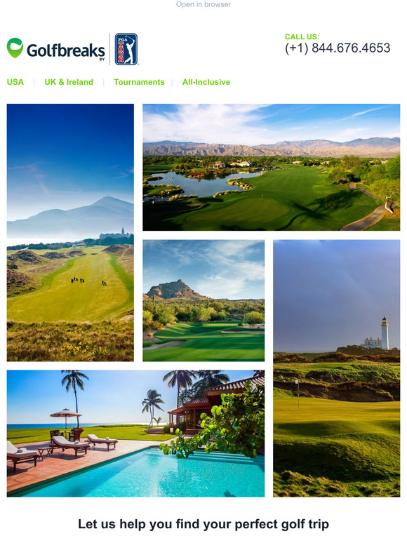 Golfbreaks: What does your 2024 golf trip look like? | Milled