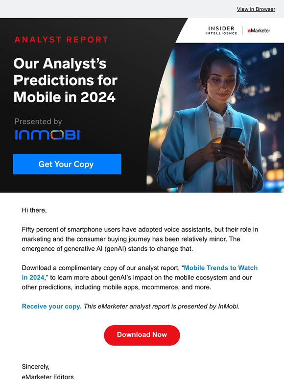 Insider Intelligence: [Analyst Report] Mobile Trends to Watch in 2024 ...