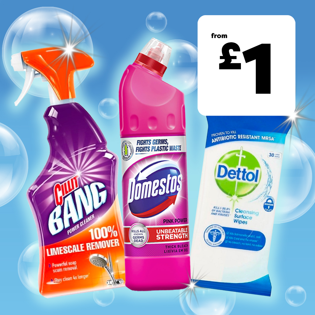 Poundshop: 🧽 Wipe Away the Chaos: THE BIG CLEAN EVENT! | Milled