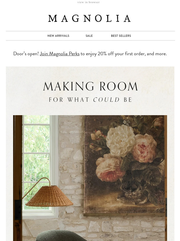 Magnolia: New in furniture, decor + more | Milled