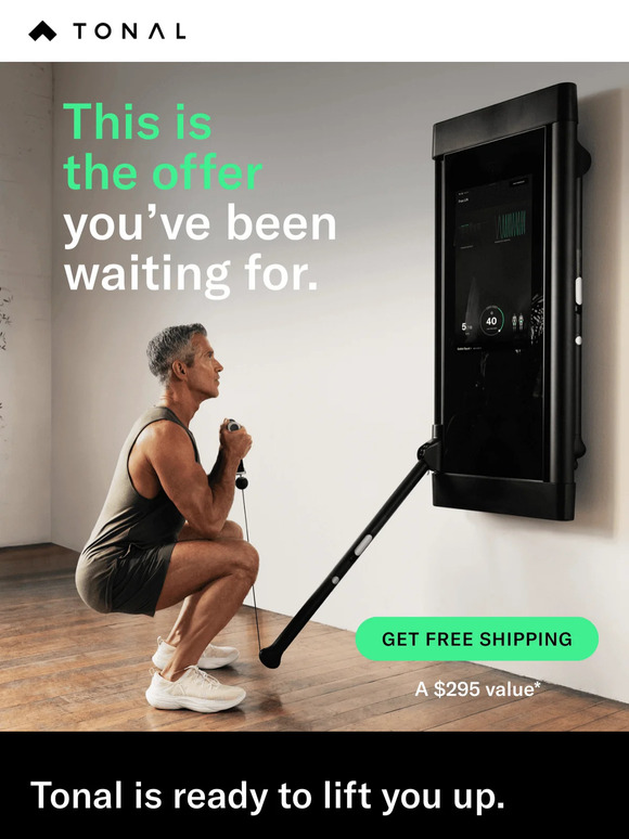 Tonal: Big savings. Little time. | Milled