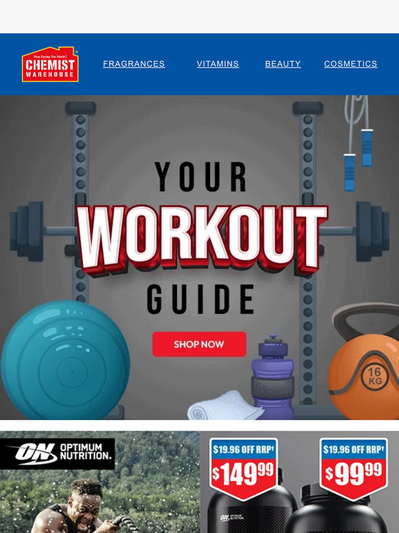 My Chemist: Your guide to upgrading your workout routine 💪 | Milled