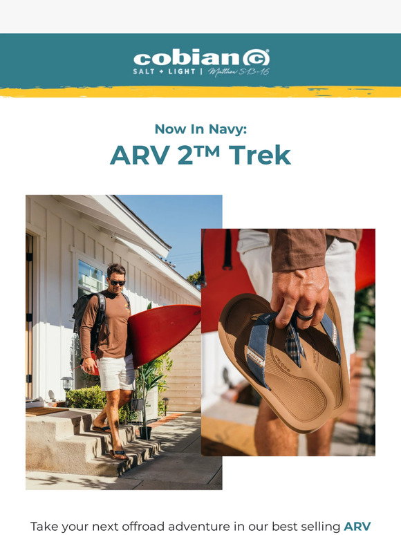 Cobian: ARV 2™ Trek: Now Available In Navy | Milled