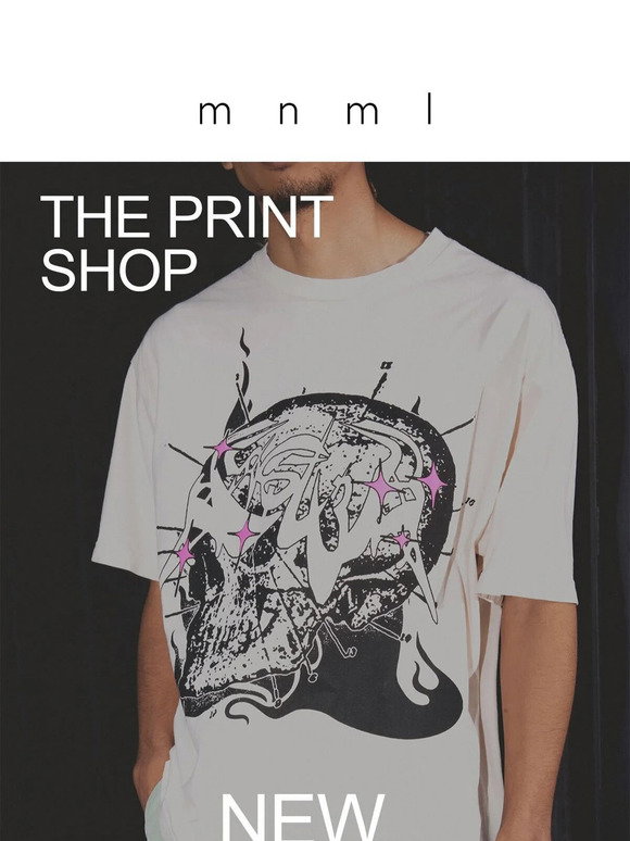 mnml: the Print Shop is back 🎨 | Milled