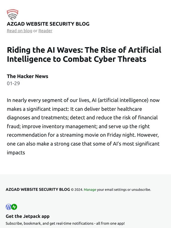 AZGAD Security: Riding the AI Waves: The Rise of Artificial ...
