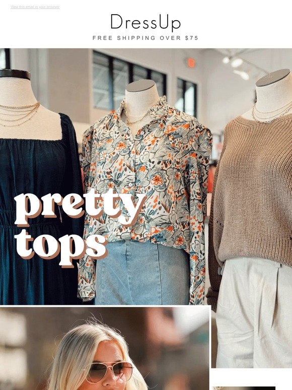 Dress Up: THE PRETTIEST TOPS 💖 | Milled