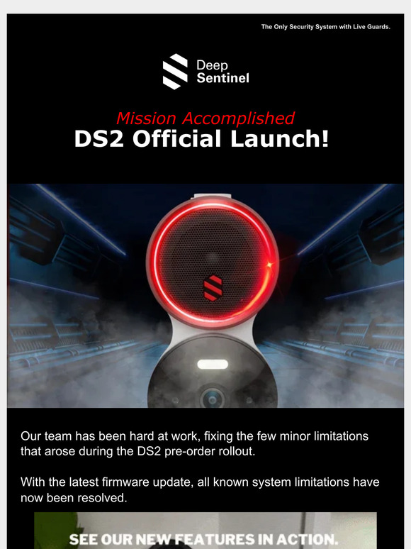 Deep Sentinel: Next-Gen Security: DS2 Official Launch! | Milled