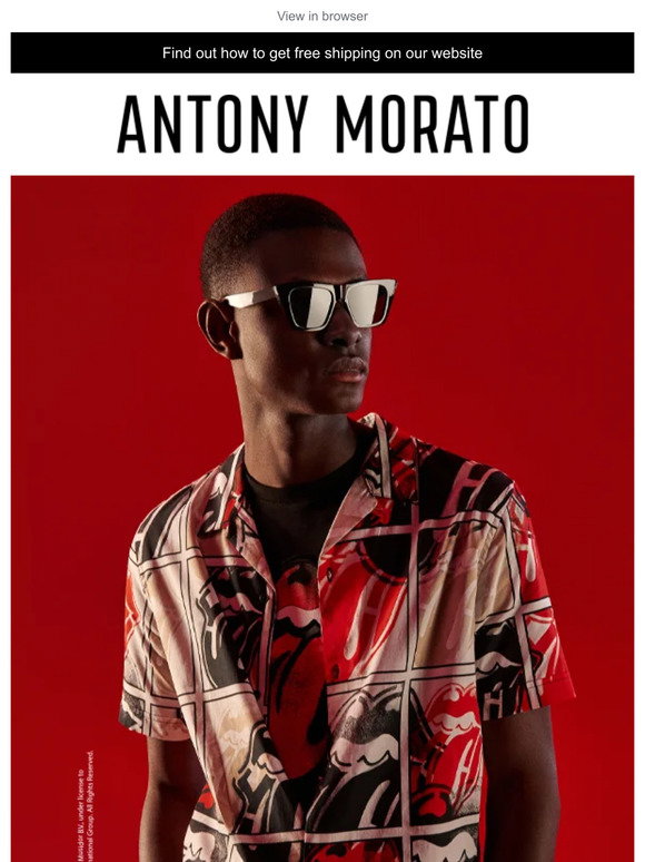 Antony Morato: THE ROLLING STONES CAPSULE COLLECTION | Milled