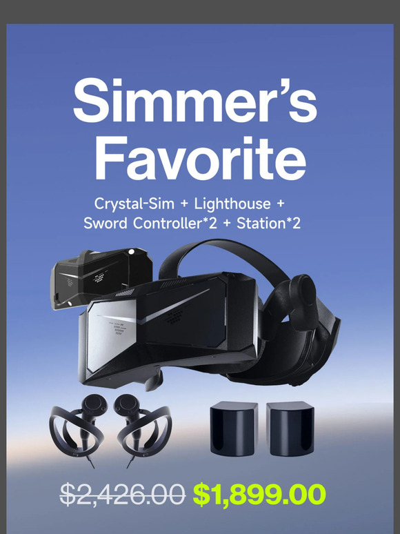 Pimax: Lighthouse Is Back In Stock - Simmer's Favourite At The Best ...