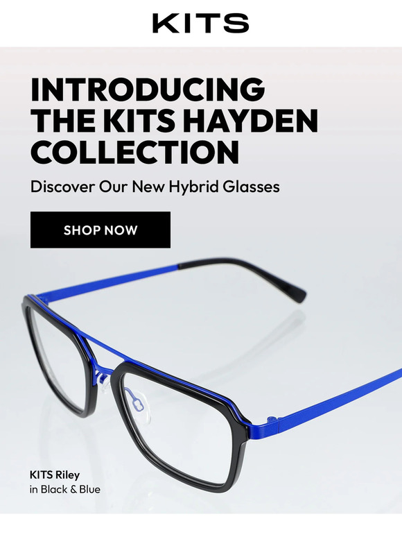 KITS: New Release - Hybrid Frame Glasses 👓 | Milled