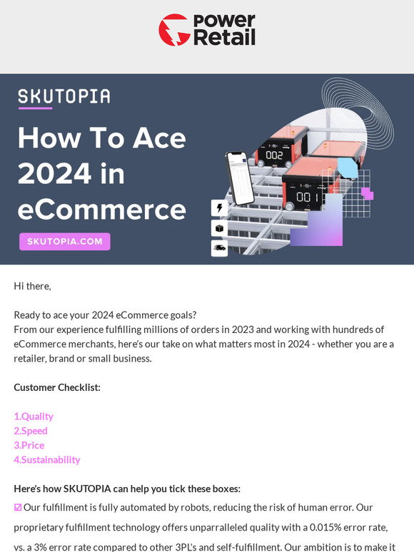 Power Retail: Dominate 2024 with SKUTOPIA's eCommerce Solutions | Milled