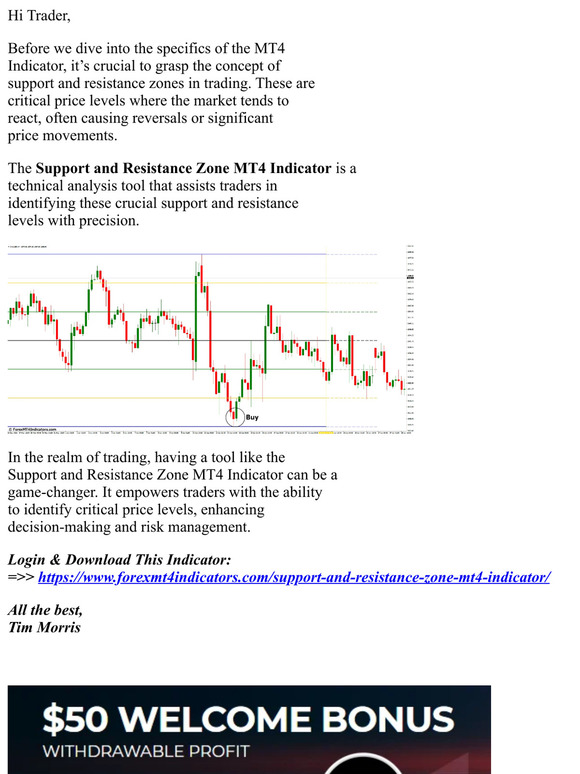 Forex MT4 Indicators: [Download] Support and Resistance Zone MT4 ...