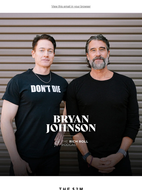 Rich Roll: The $2M Longevity Protocol: Bryan Johnson’s Biohacking ...