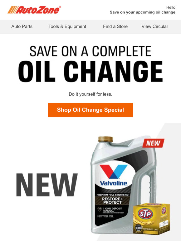 AutoZone Email Newsletters: Shop Sales, Discounts, and Coupon Codes