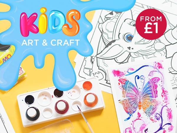WHSmith: Kids art and craft from £1! 🎨 | Milled