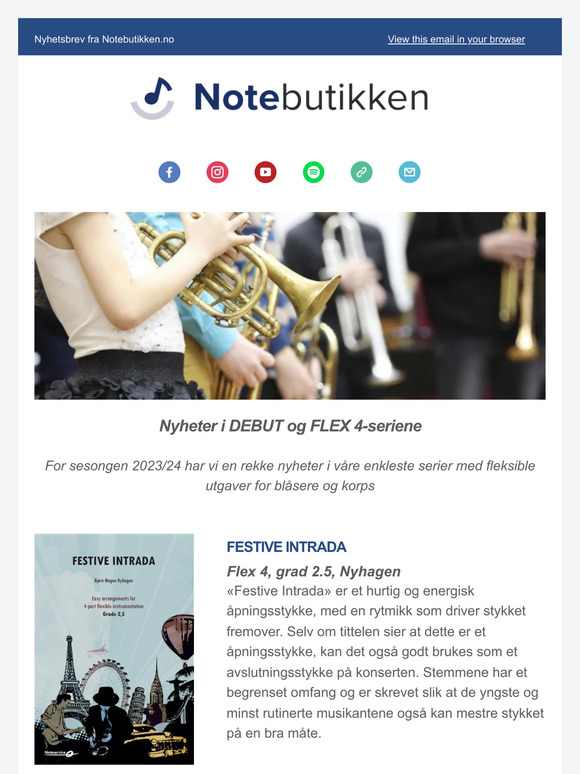 Notebutikken: Nyheter i DEBUT og FLEX 4-seriene | Milled