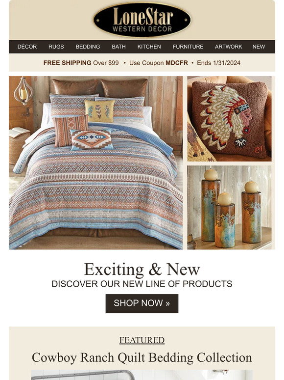 Lone Star Western Decor: YOUR New Catalog is On the Way! | Milled