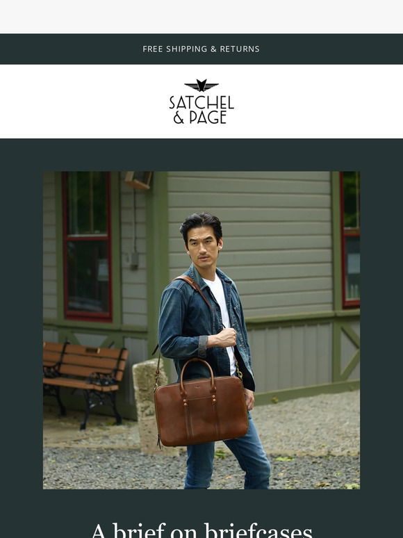 Satchel & Page: The best briefcase for your needs 💼 | Milled