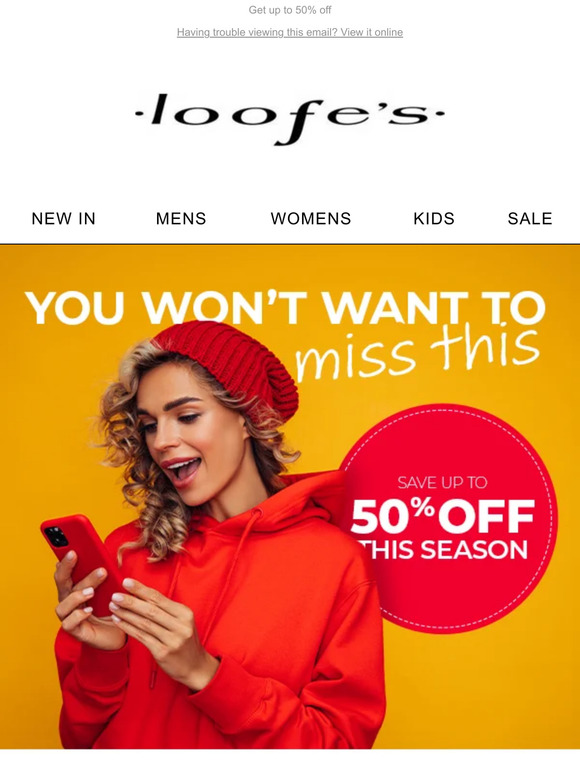 Loofe's Clothing: A sale you won’t want to miss! | Milled