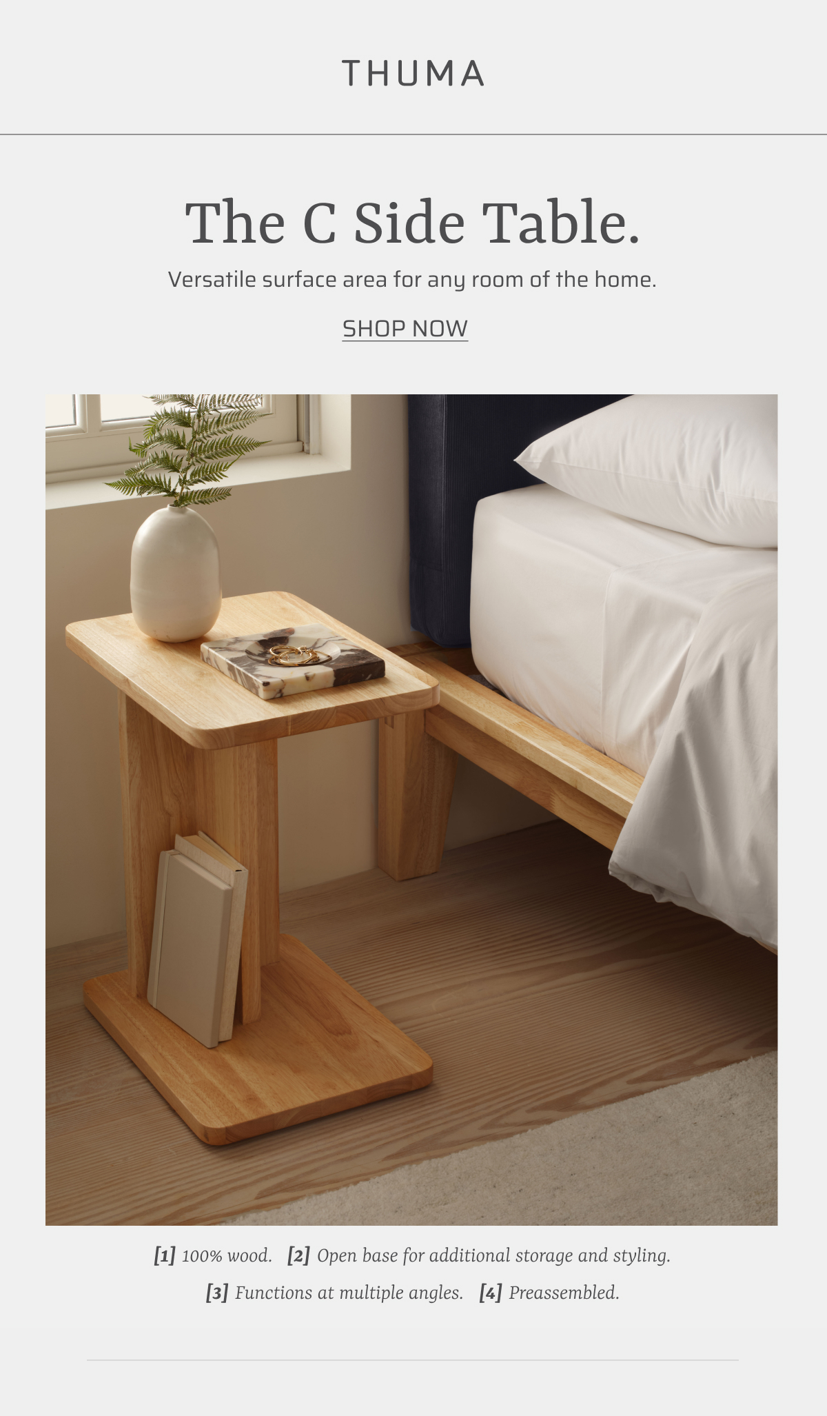 Thuma: The timeless side table. | Milled