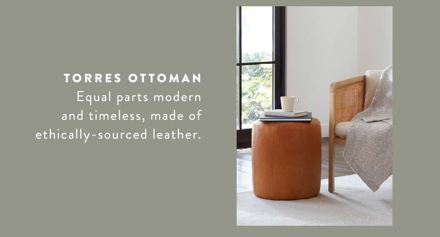 The Citizenry: Back in Stock: The Torres Ottoman Collection | Milled