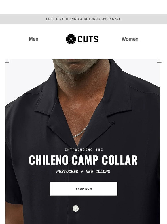 Cuts: NEW RELEASE - Chileno Camp Collars | Milled