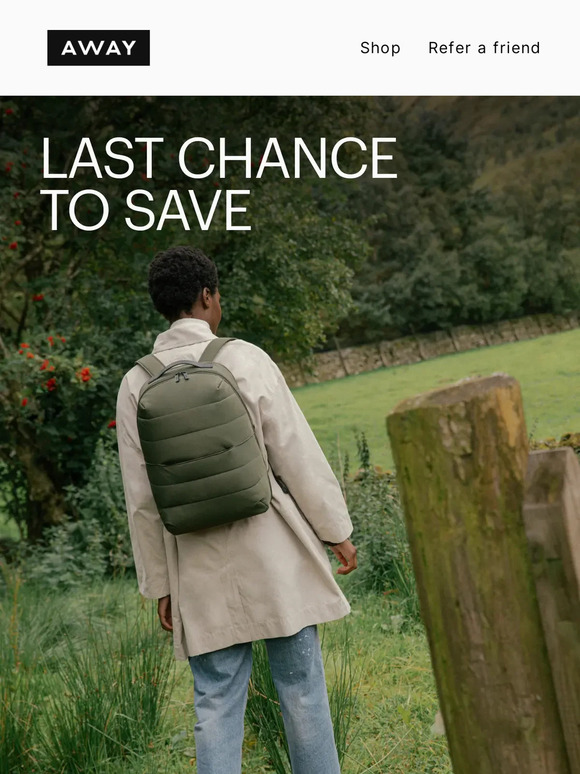 Away Email Newsletters: Shop Sales, Discounts, and Coupon Codes