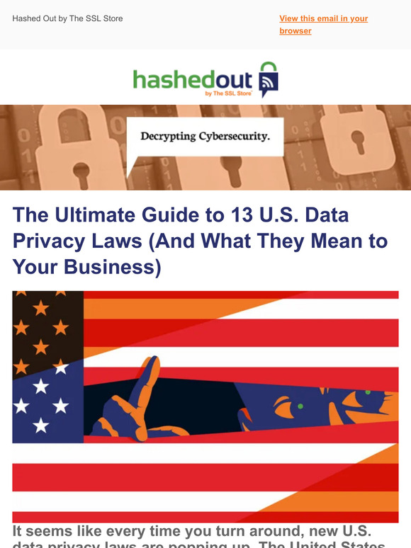 The SSL Store: The Ultimate Guide to 13 U.S. Data Privacy Laws (And ...