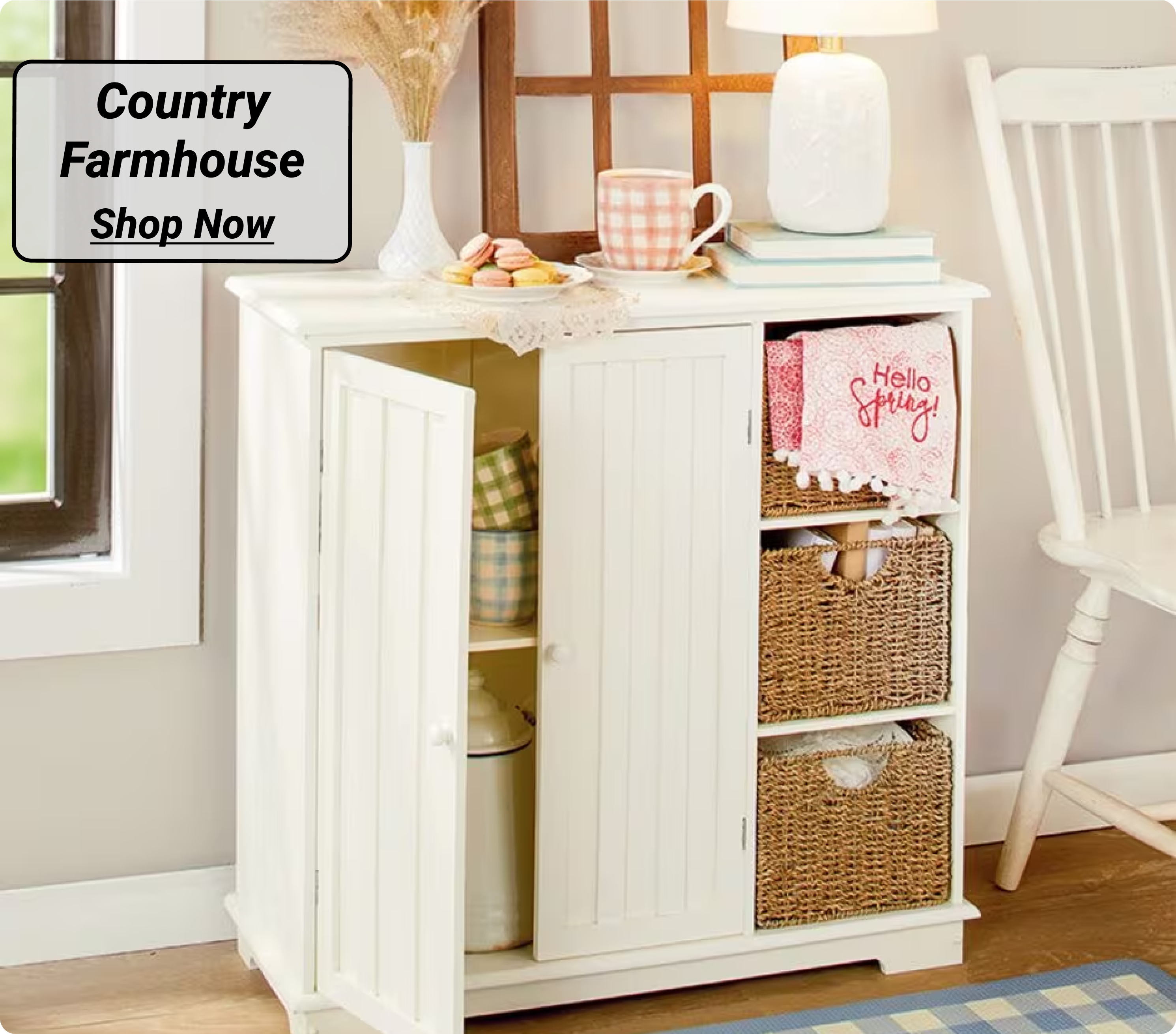 The Lakeside Collection: Cozy Up Your Home: Farmhouse-Inspired Decor ...