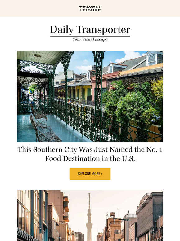 Travel + Leisure: This Southern City Was Just Named the No. 1 Food ...