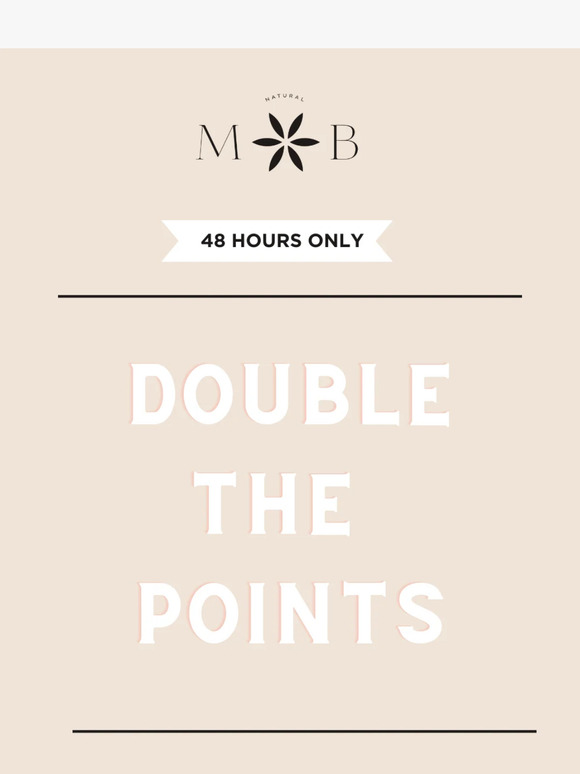Meadow and Bark: Earn double points for double the rewards! | Milled